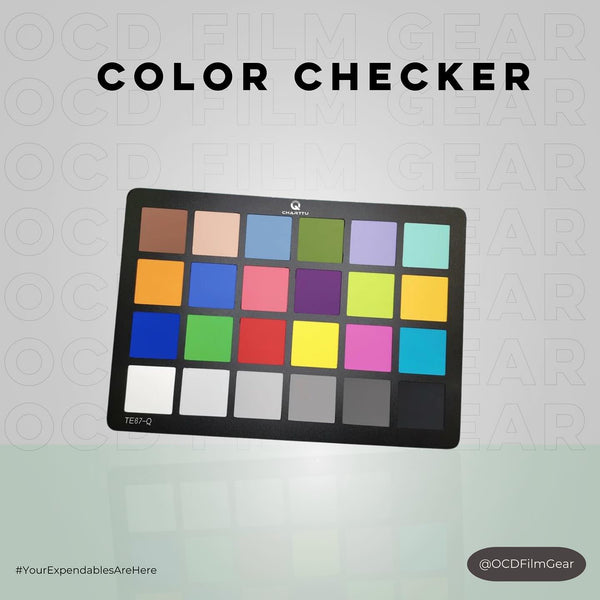 24 Color Checker Color Test Chart Balancing – ocdfilmgear